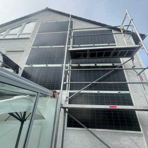Photovoltaik Fassaden | PV-Module an der Hauswand